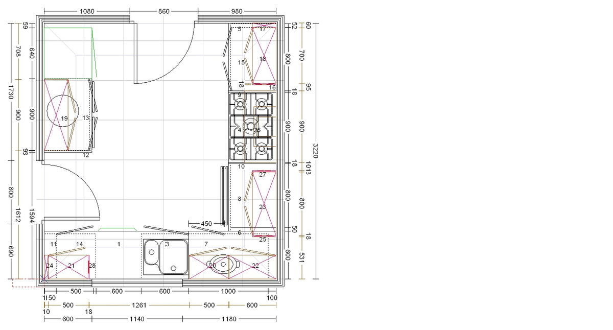 Book a Home Measure Survey to Measure my Kitchen Doors – Beautiful Doors